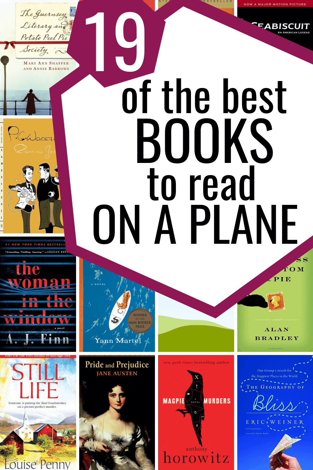 19 of the Best Books to Read on a Plane