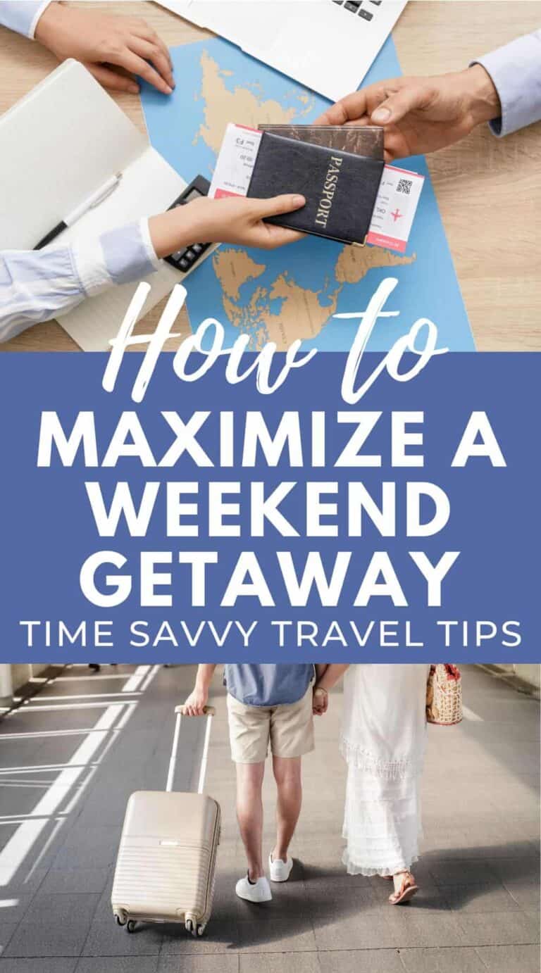 Time-Savvy Travel Tips to Maximize Weekend Getaways